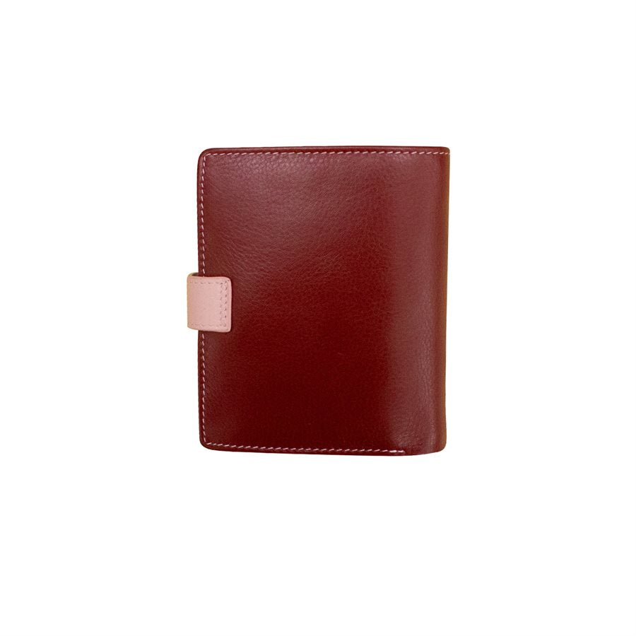 Small Wallet- Merlot Blush – ShopLeatherWorld